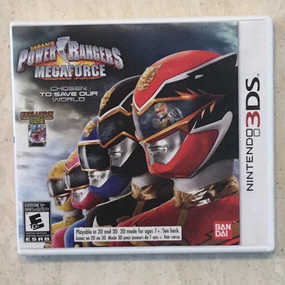 Power Ranger | Other | Power Rangers Megaforce Nintendo 3ds Game | Poshmark